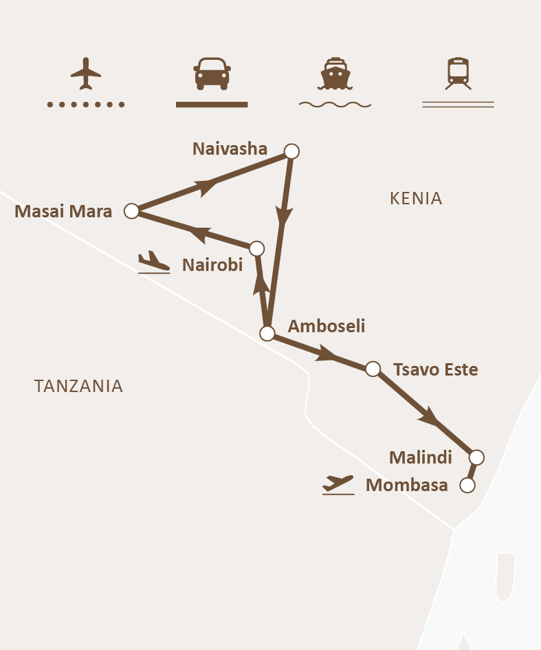 SAFARI BAHARI & MOMBAÇA