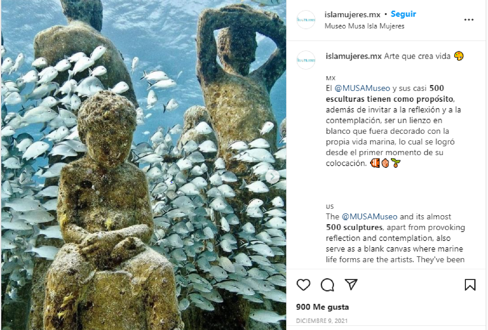 Museo Subacuático de Isla Mujeres: Un lugar único que no te puedes perder